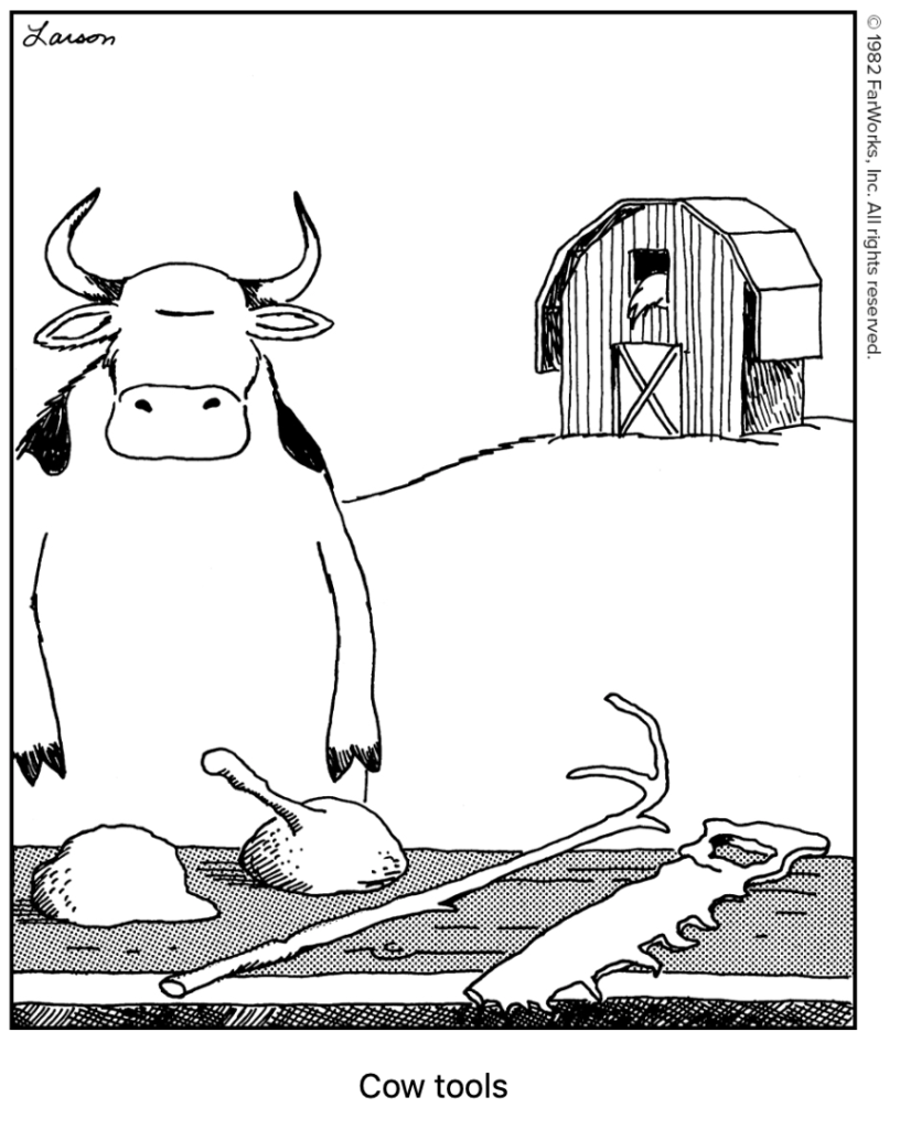 The Far Side: Cow Tools as a Web Service - Mark writes
