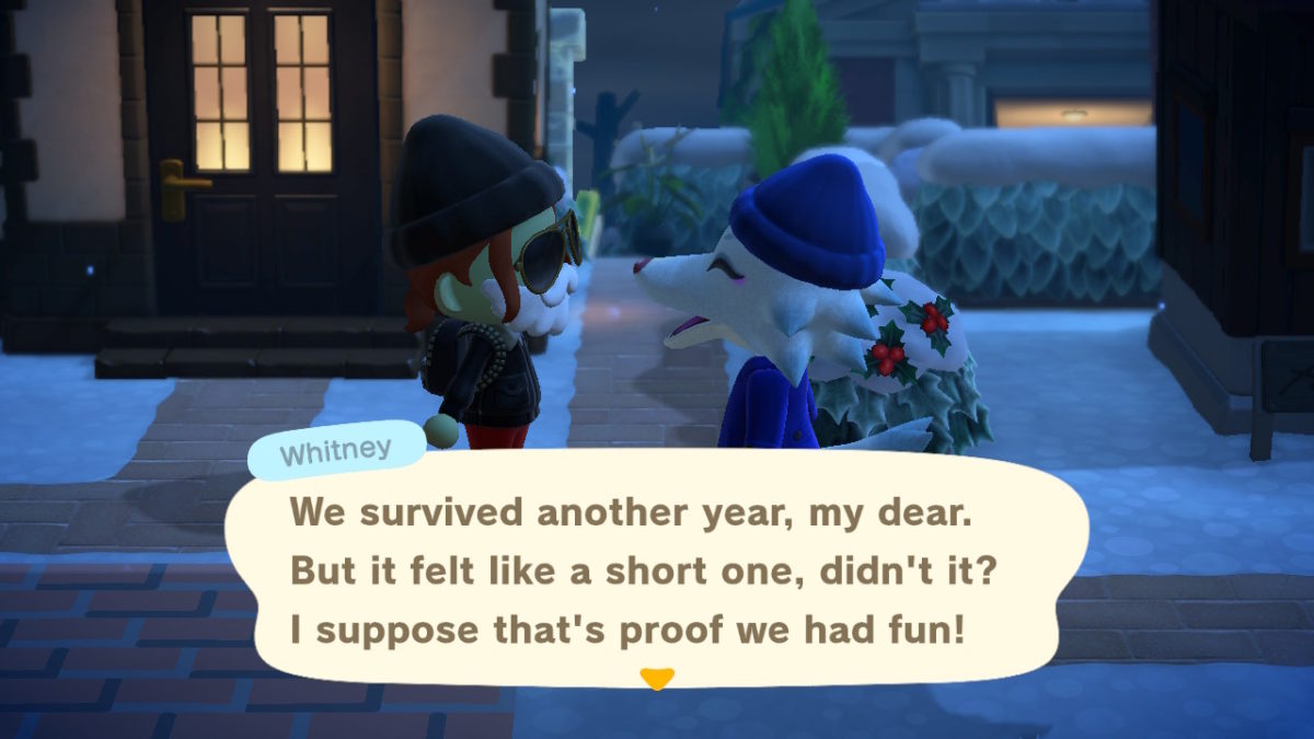 Animal Crossing - Mark writes